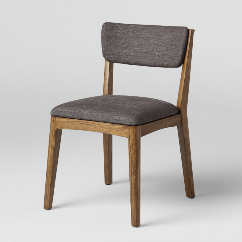 Ingleside Open Back Upholstered Wood Frame Dining Chair